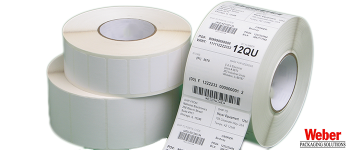 Plain Labels | Blank Labels | Labelling Systems | Weber