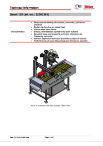 Geset 125 Technical Information - Weber